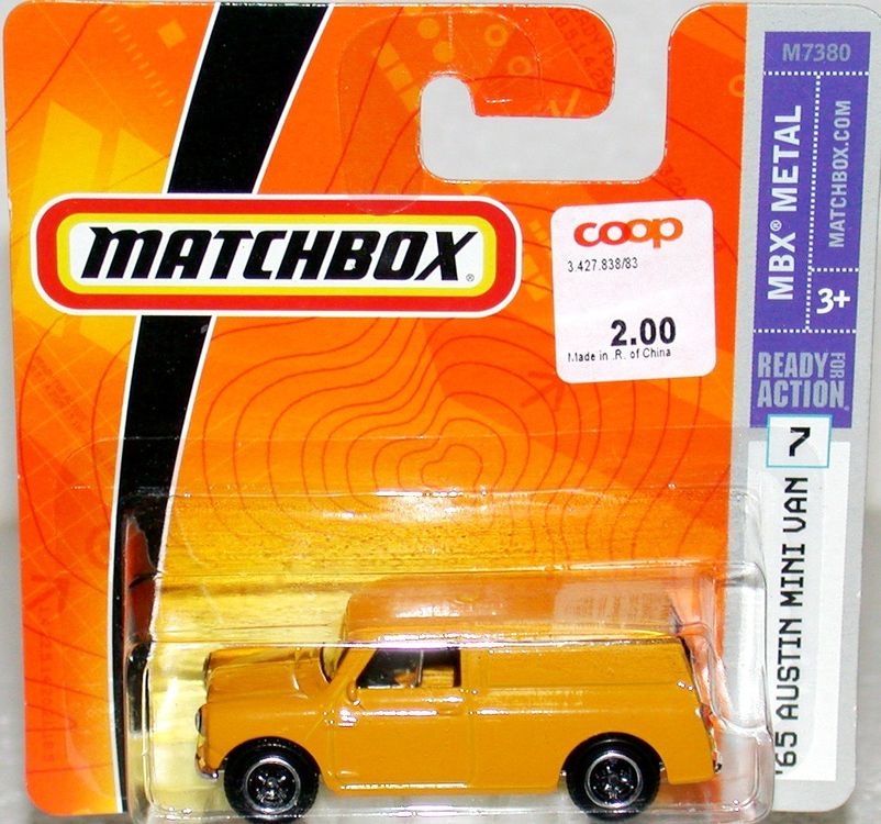 1965 Austin Mini Van, MATCHBOX 1:51 | Kaufen auf Ricardo