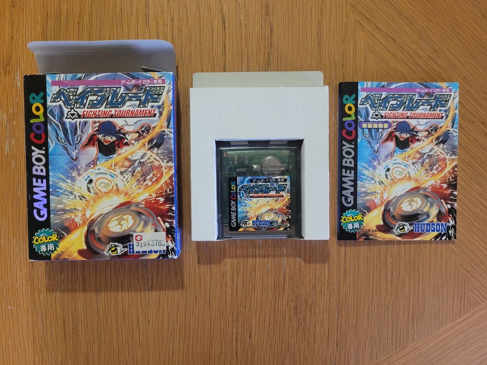 Beyblade Fighting Tournament Gameboy Color GBC OVP Japan (Gebraucht) in ...