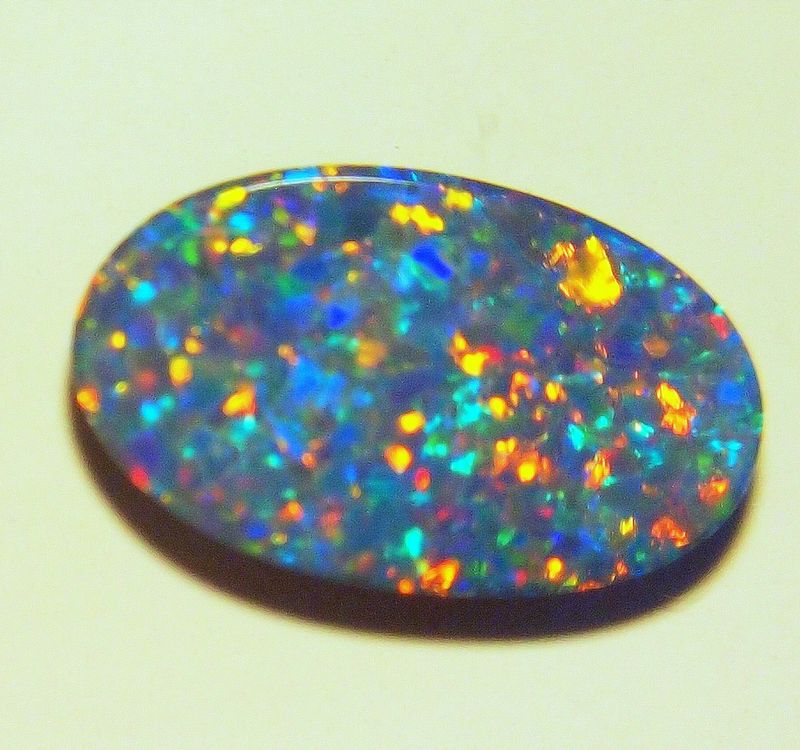 3,80 CTS A GRADE STUNNING DOUPLETTE OPAL! AAA (Neu und originalverpackt ...