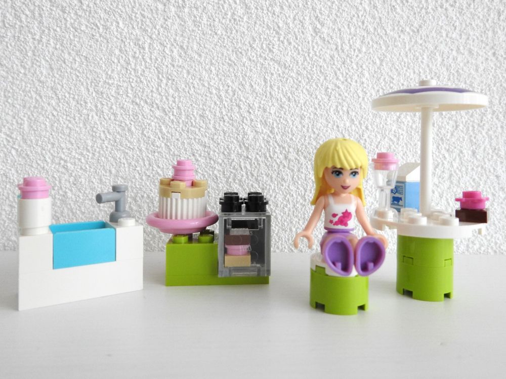 Lego 3930 Stephanie’s Outdoor Bakery, vollst. + Bauanleitung (Gebraucht ...