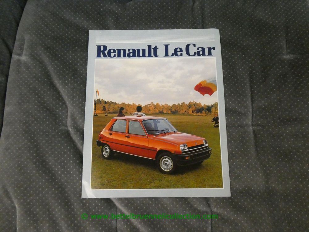 Renault/AMC Le Car Prospekt englisch | Kaufen auf Ricardo