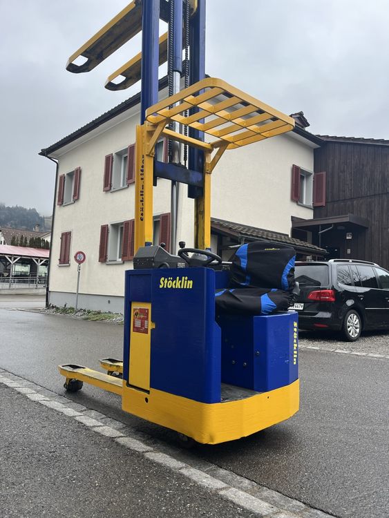 Stapler Stöcklin Lifter Quersitzstapler | Kaufen auf Ricardo