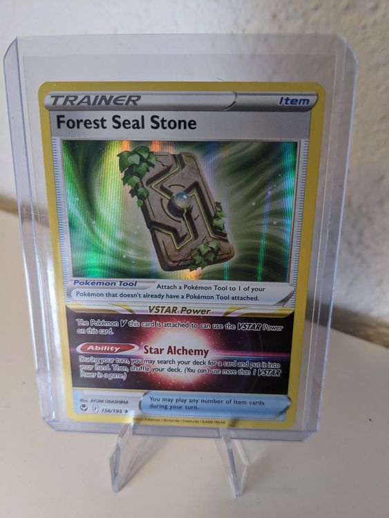 Pokemon Silver Tempest - Forest Seal Stone ( EN ) ab 1Fr!!! (Neu ...