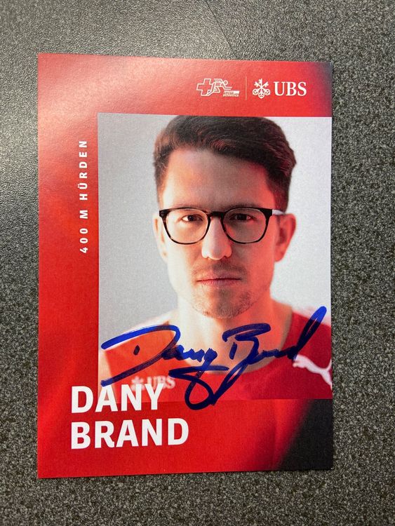 Autogrammkarte Dany Brand | Kaufen auf Ricardo