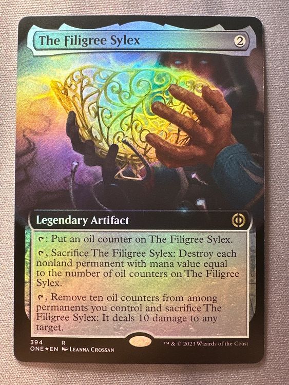 The Filigree Sylex FOIL Variant 394 Phyrexia ONE | Kaufen auf Ricardo