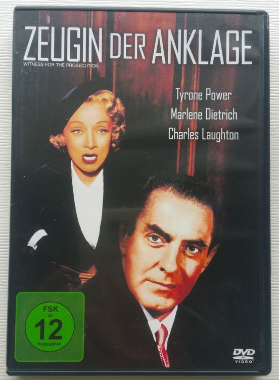DVD: ZEUGIN DER ANKLAGE - Marlene Dietrich | Kaufen auf Ricardo