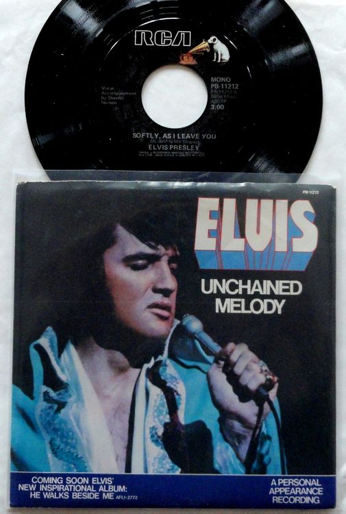 Si Elvis Presley Unchained Melody Rca Usa 1976 Kaufen Auf Ricardo