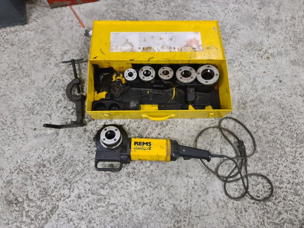 277. Profi Rems Amigo 2 Gewindeschneidemaschine Set ab 1.- (Gebraucht ...