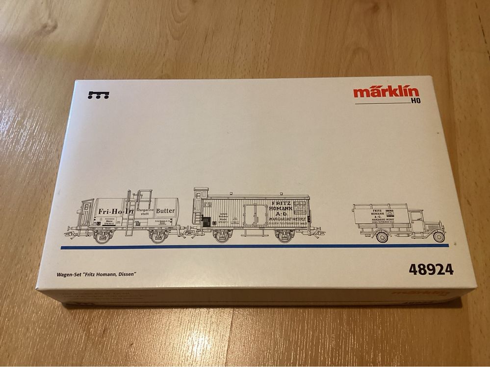 Märklin Wagen-Set Fritz Homann Dissen 48924 Schachtel (Gebraucht) in ...