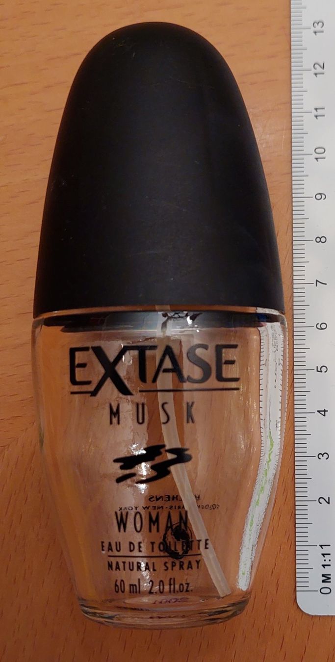 PARFUM FLAKON (leer) - EXTASE MUSK 80-er Jahre (Gebraucht) in Immensee ...