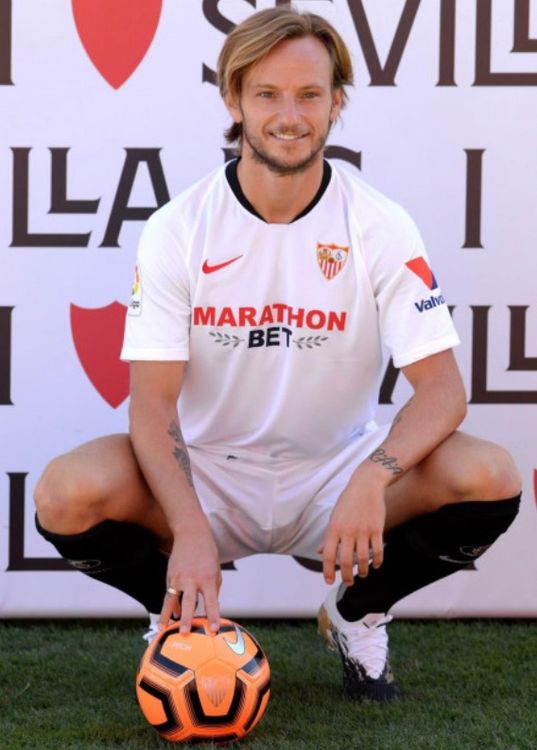 FC Sevilla #10 Ivan Rakitić Match Trikot mit Unterschrift (Gebraucht ...