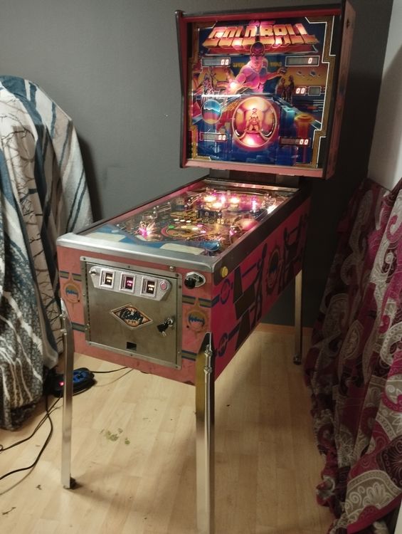 flipperkasten flipper bally gold ball (Gebraucht) in Leibstadt für CHF ...