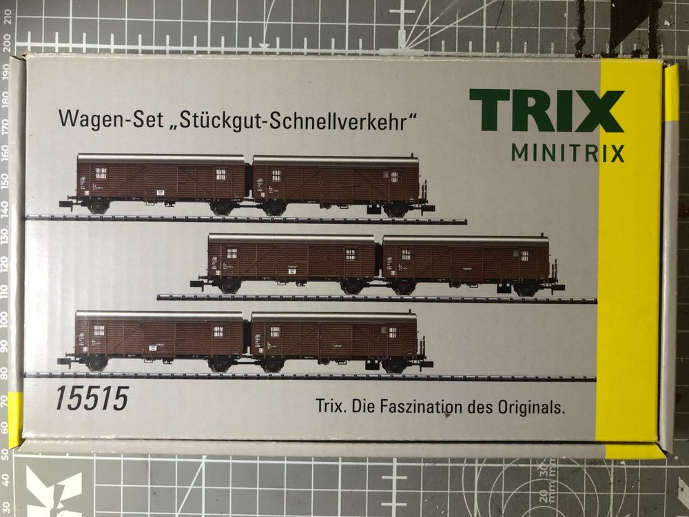 Coffret de wagon "Trafic rapide" de Minitrix échelle N (Neuf avec ...