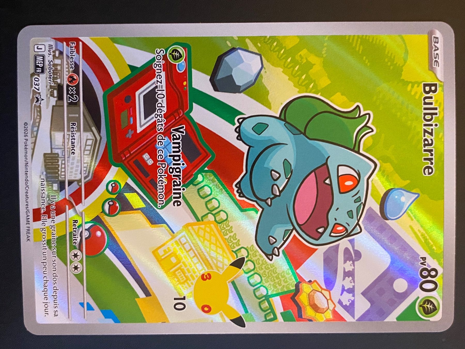 Bulbasaur 037 - Starter Series 1 - NM+ - FR (Neu (gemäss Beschreibung ...