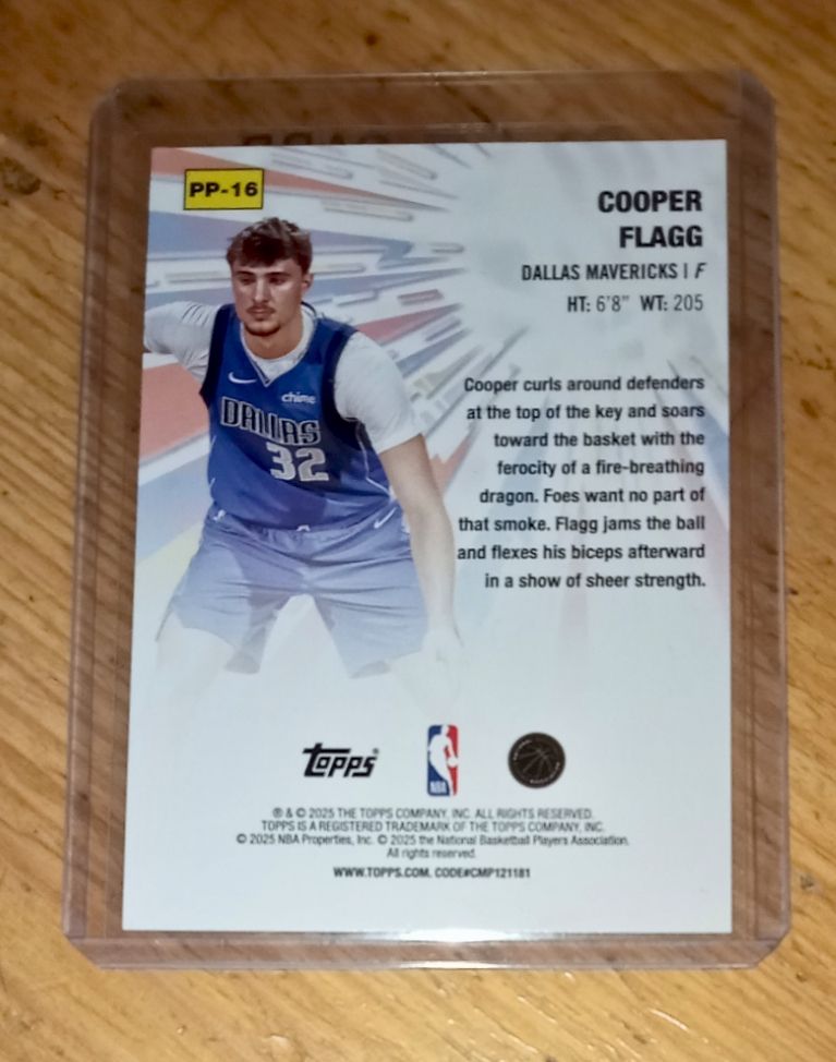 Cooper Flagg Power Players NBA card (Neu (gemäss Beschreibung)) in ...