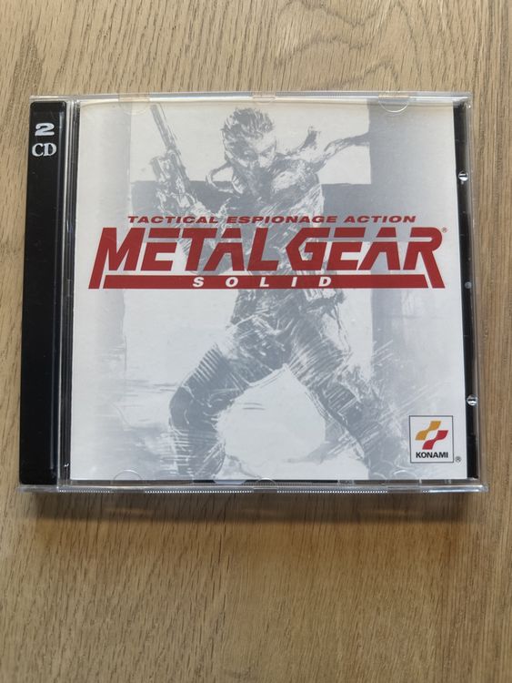 Metal Gear Solid Playstation 1 PS1 Spiel 2CDs Klassiker | Kaufen auf ...
