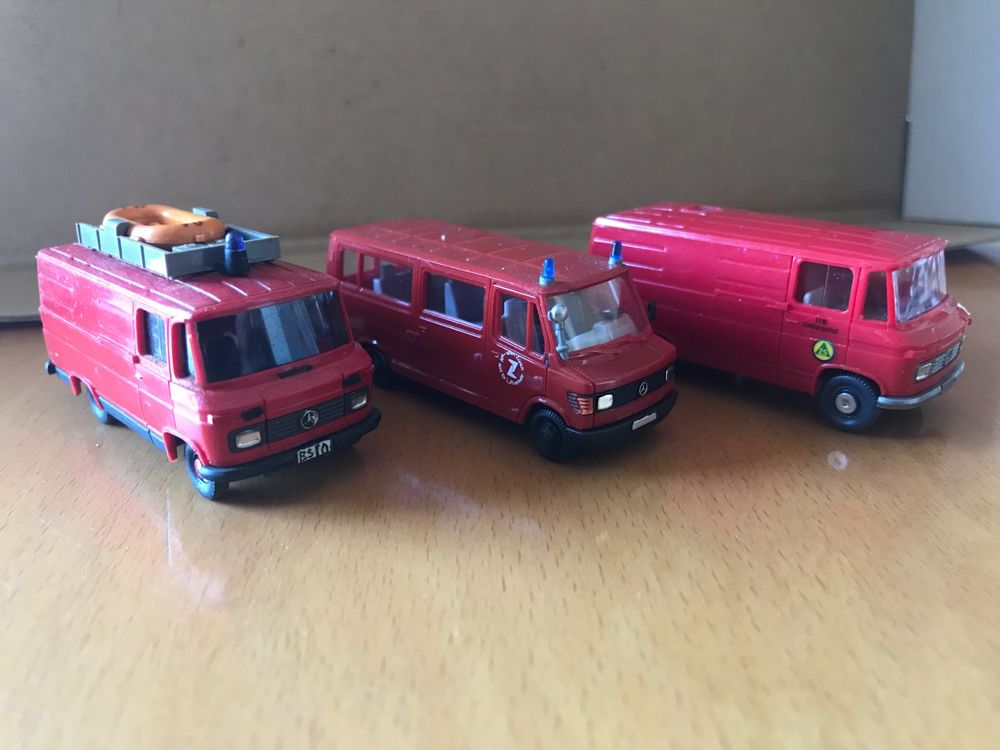 3x Wiking Mercedes Feuerwehr (Gebraucht) in Luzern für CHF 20 – mit ...