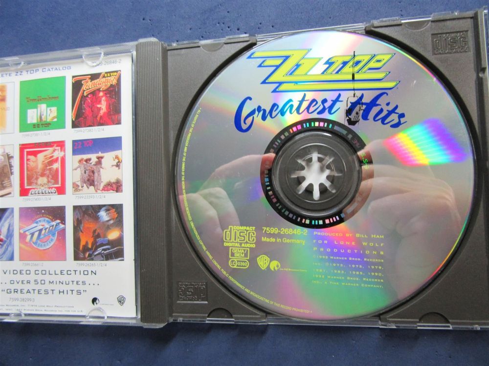 ZZ TOP CD GREATEST HITS | Kaufen auf Ricardo