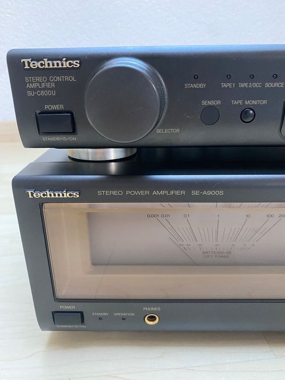 Technics Stereo Power Amplifier SE-A900S + SU-C800U Control (Gebraucht ...