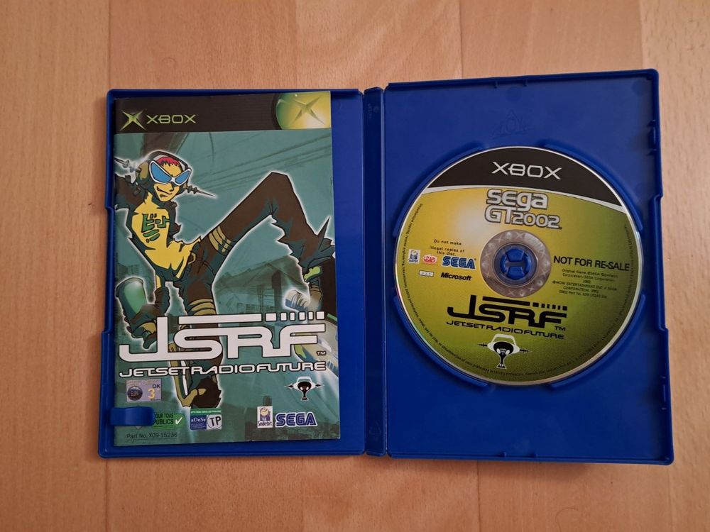 Jet Set Radio Future & Sega GT für XBOX (Disk und Anleitung) (Gebraucht) in Bösingen für CHF 22 ...
