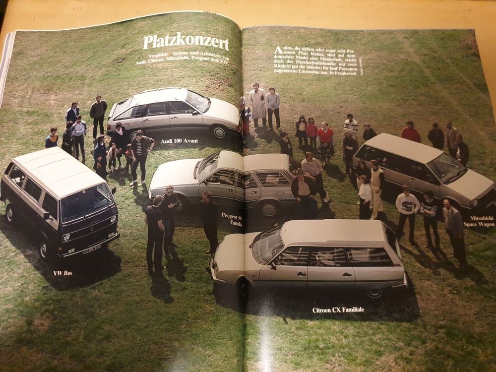 AMS 12/84 CX Break Alpina B6 B7 Peugeot 205 GTI 505 Golf xb (Gebraucht ...