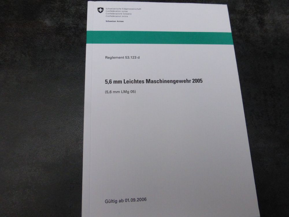 5,6mm leichtes MG 2005 ( MINIMI) (Gebraucht) in Rüthi (Rheintal) für ...