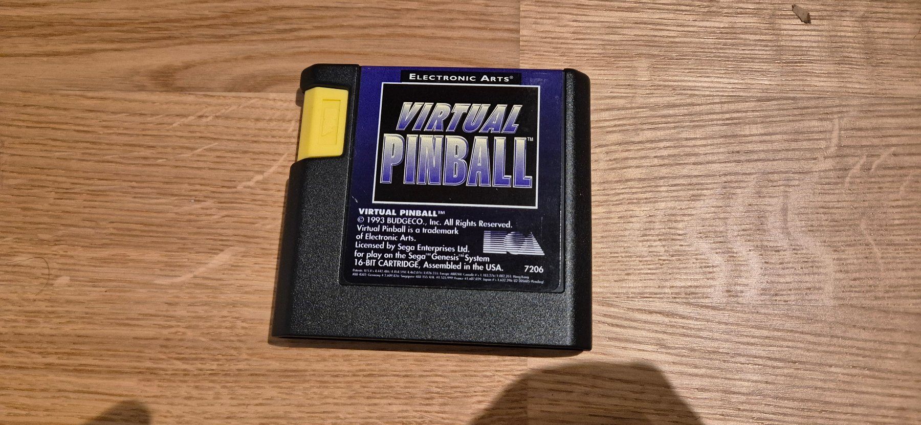 SEGA Megadrive Spiel Virtual Pinball (Gebraucht) in Herrenschwanden für ...