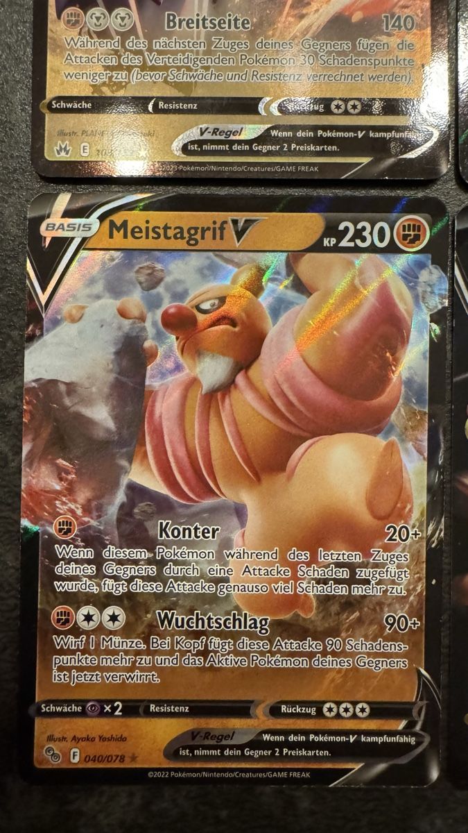 Pokémon Karten: Duraludon V, Zarude V, Libelldra V, Meistagr (Neu ...