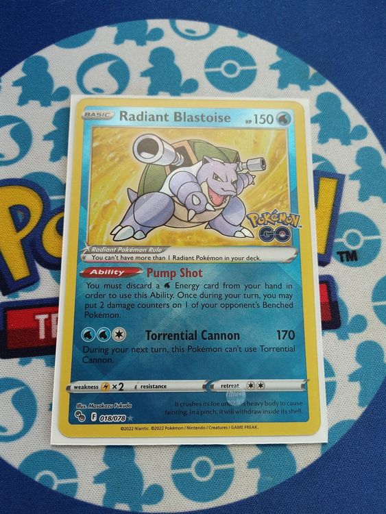 Radiant Blastoise - Pokemon GO (Gebraucht) in für CHF 14.95 – mit ...