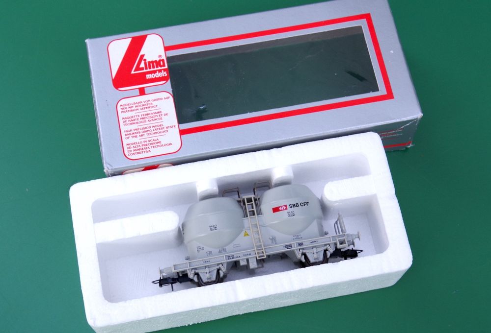 Lima H0 302805 Zementwagen SBB CFF FFS, grau (Neu und originalverpackt ...
