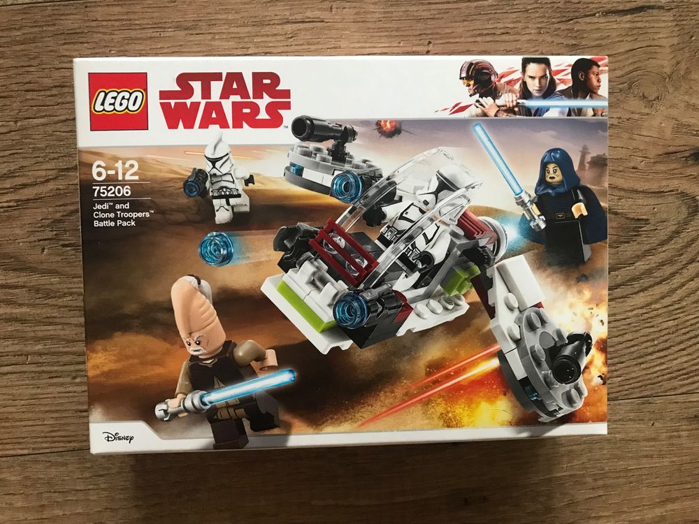 LEGO 75206 Star Wars - Jedi and Clone Troopers Battle Pack (Neu und ...