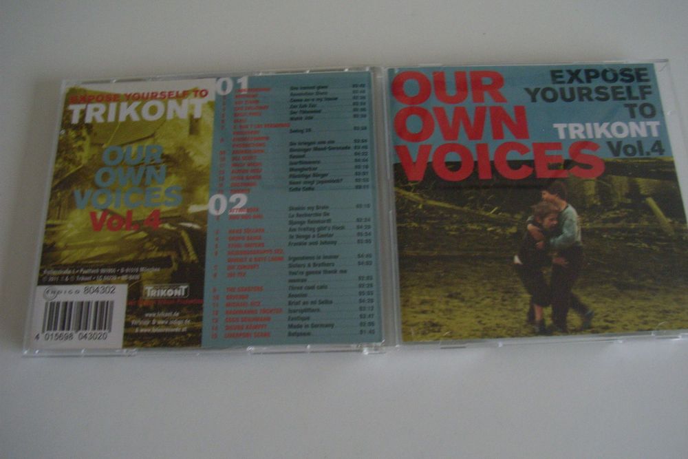 OUR OWN VOICES 2 CDs Expose yourself to TRIKONT VOL. 4 | Kaufen auf Ricardo