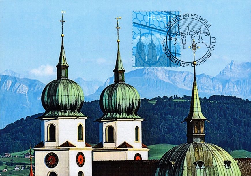 Maximumkarte TdB Eschenbach 2023, Stempel Tag der Briefmarke (Neu (gemäss Beschreibung)) in ...