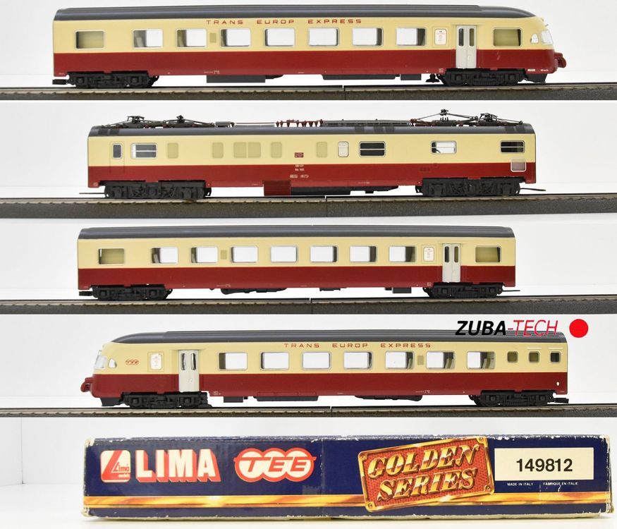 Lima 149812 TEE E-Triebzug RAe Gottardo SBB H0 GS Analog OVP (Gebraucht) in St. Gallen für CHF ...