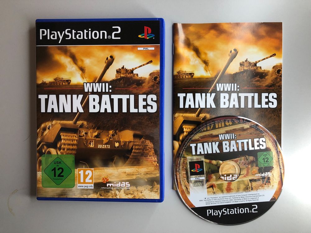 WWII: Tank Battles - PS2 (Gebraucht) in St.gallen für CHF 10 – mit ...