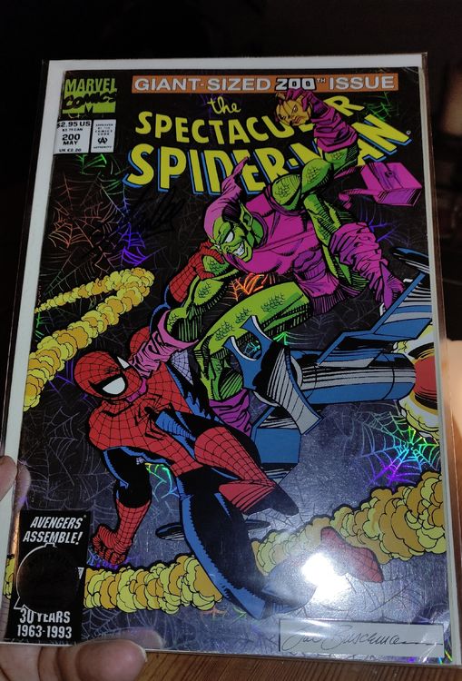 Spiderman Vs Green Goblin Stan Lee Signiert Zertifiziert Neu