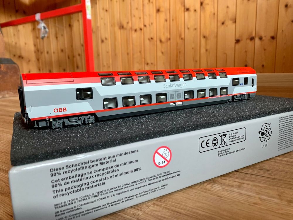 L.S. Model ÖBB Doppelstock-Schlafwagen (Gebraucht) in Plasselb für CHF ...