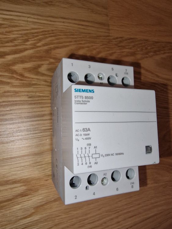 Siemens 5TT5 8500 Installationsschütz (Neu (gemäss Beschreibung)) in ...