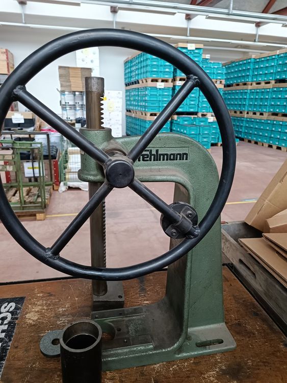 Fehlmann Dornpresse, Werkstattpresse massiv, Hub: 430mm (Gebraucht) in ...