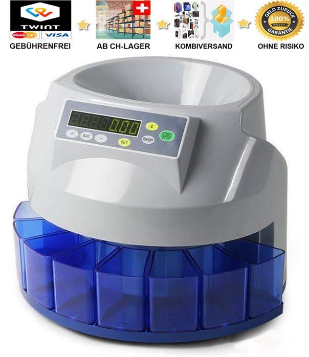 🔥 Geldzählmaschine CHF Münzzähler Geldzähler Wertzähler 2 J (Neu und originalverpackt) in Buchs ...