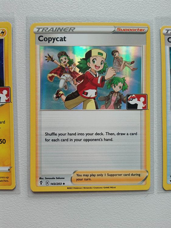 Copycat HOLO - Pokemon TCG Prize Pack Stamp (Gebraucht) in Altstätten ...