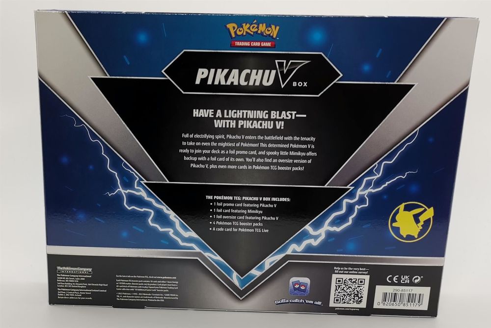 Pokémon Pikachu V Collection Box - EN (Neu und originalverpackt) in ...