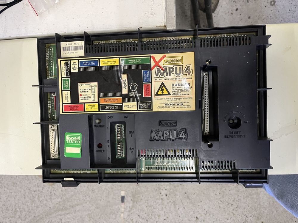 Barcrest MPU4 Mod2 Spielautomat-Platine - Vintage Rarität (Gebraucht ...