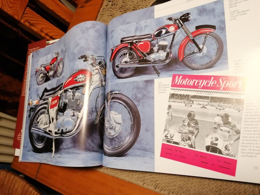les motos Anglaises de légende Norton Triumph Bsa Vincent (Gebraucht ...