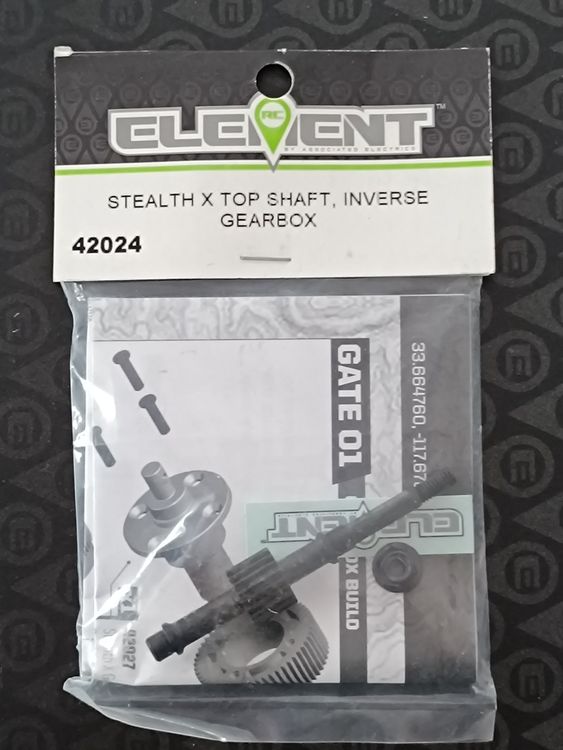 Element RC Stealth(R) X Top Shaft, inverse Gearbox 42024 (Neu und ...