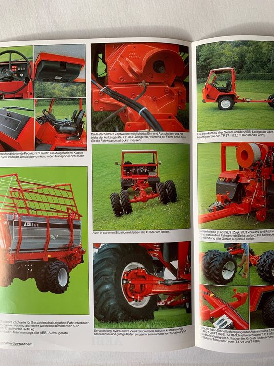 Aebi Transporter TP 57 Prospekt, Oldtimer (Gebraucht) in Lienz für CHF 30 – mit Lieferung auf ...