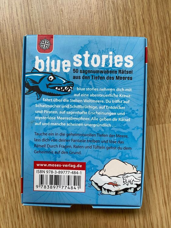 blue stories -50 sagenumwobene Rätsel aus den Tiefen des Mee (Gebraucht ...
