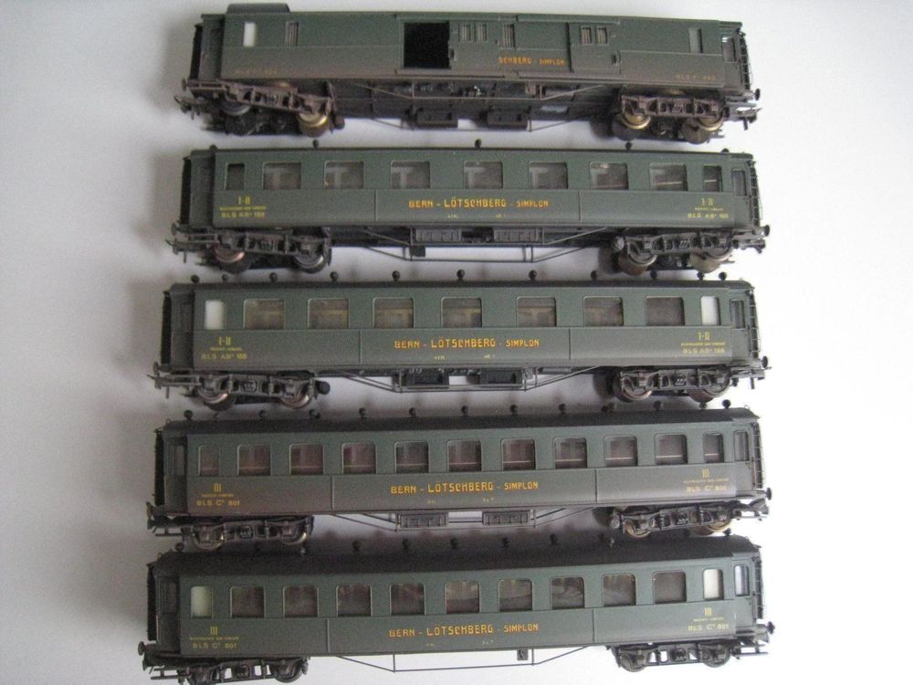 Metrop, BLS-5-Wagen-Set (Schattenschrift) Verwittert, 6070 (Gebraucht ...