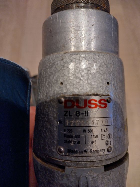 DUSS DUAX Bohrmaschine rnabsolute rarität | Kaufen auf Ricardo