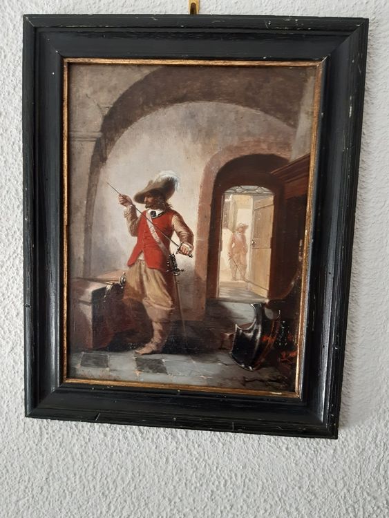 antikes Ölgemälde Julius Joseph Gaspar Starck 19. J. | Kaufen auf Ricardo